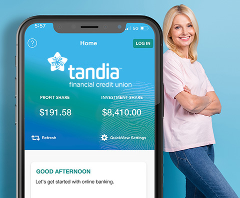 Mobile Banking App | Tandia Financial